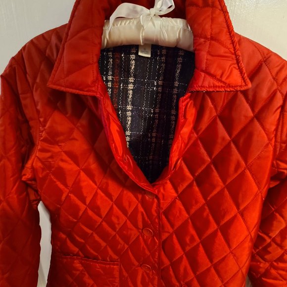 Lady Hagen | Jackets & Coats | Lady Hagen Red Quiltedpuffer Jacket Size ...